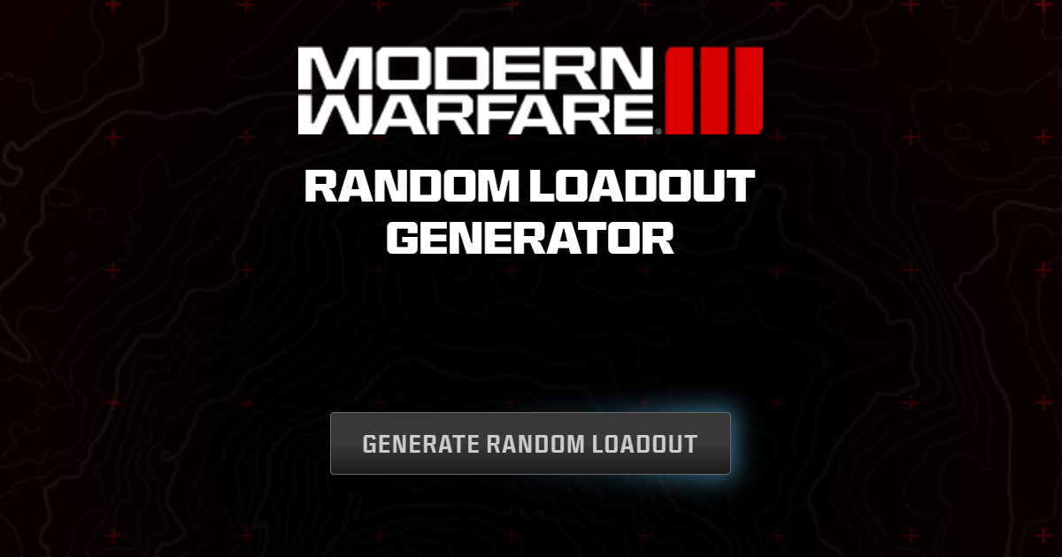 Login — MW3 Random Loadout Generator Login — MW3 Random Loadout Generator